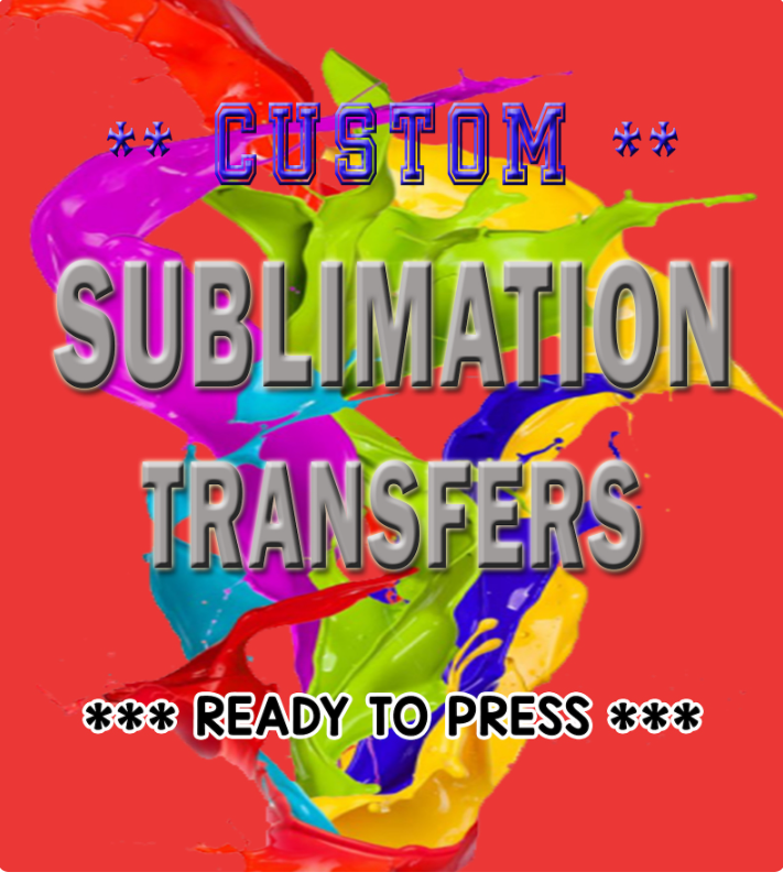 Sublimation Transfers by Size – Step-N-2 Fitness & More